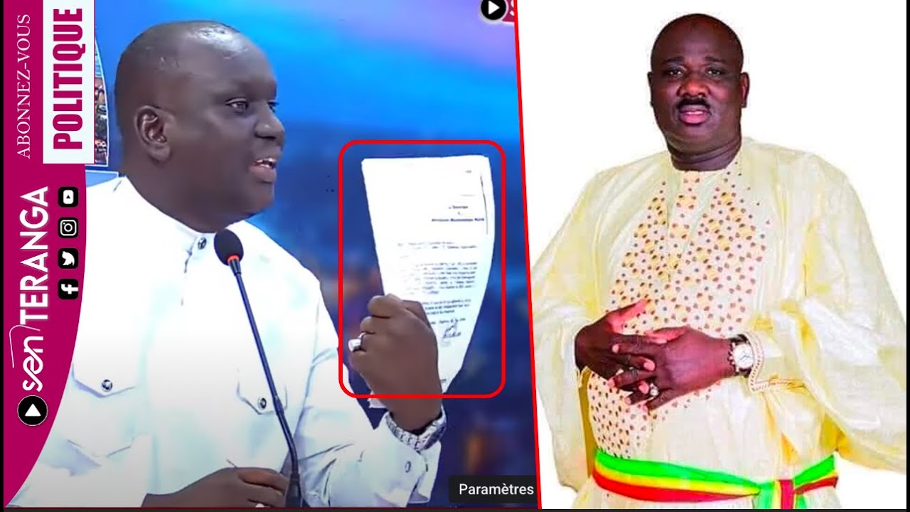Exclusif : Abdou Aziz Gueye brandit des preuves & dévoile en direct des ...