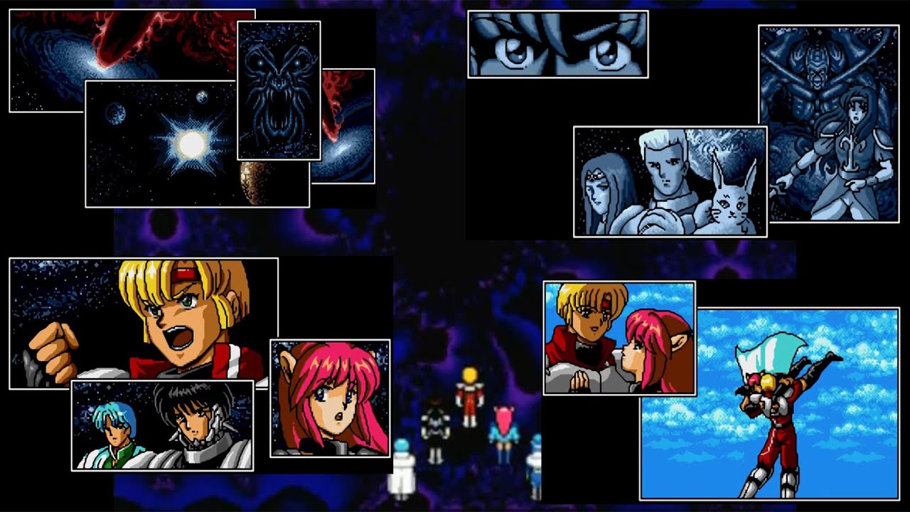 Profound Darkness?Elsydeon sword,Ending of Phantasy Star 4:The End of ...