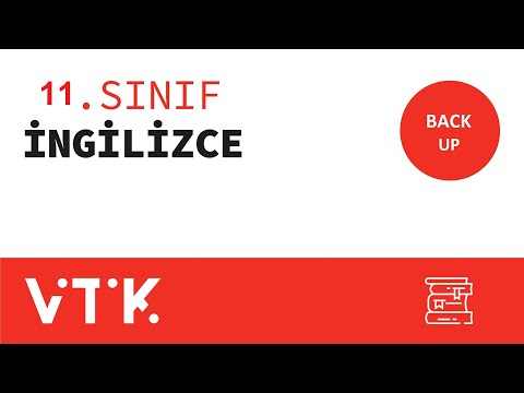 11.SINIF İNGİLİZCE BACK UP PROGRAMI (4.HAFTA )