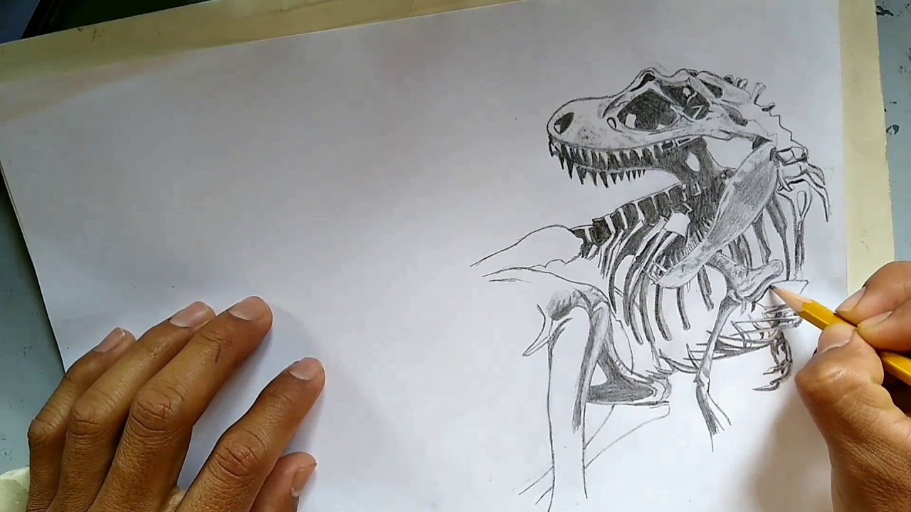 Dinosaurio A Lapiz YouTube dinosaurio-a-lapiz-youtube