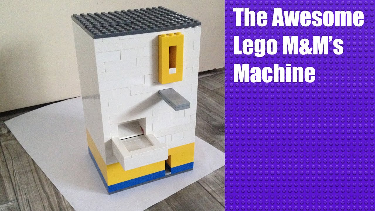 The Awesome Lego M&M's Machine! - YouTube