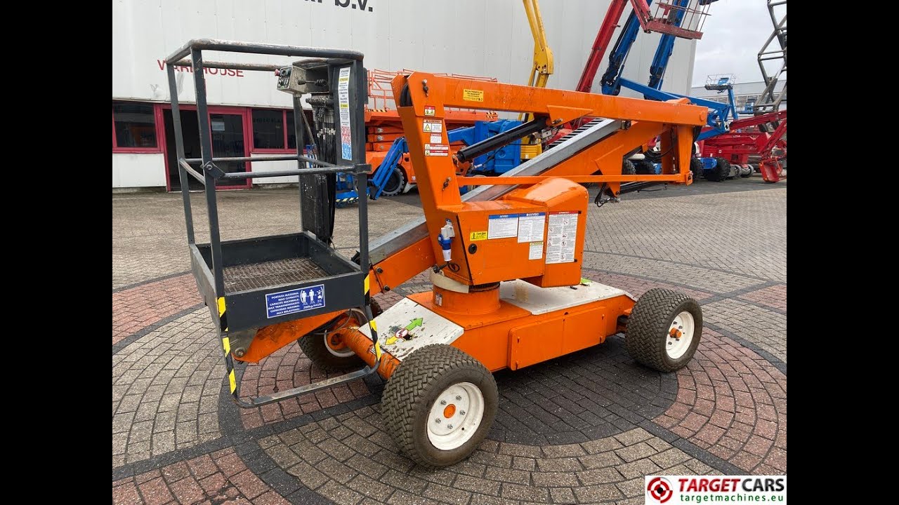 781831 NIFTYLIFT HR12NE NIFTY ARTICULATED ELECTRIC BOOM WORKLIFT 2011 ...