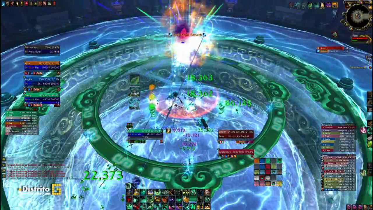 [WoW] Elegon de Mogu'Shan Modo LFR P.O.V. Monk (monje) Mistweaver a ...