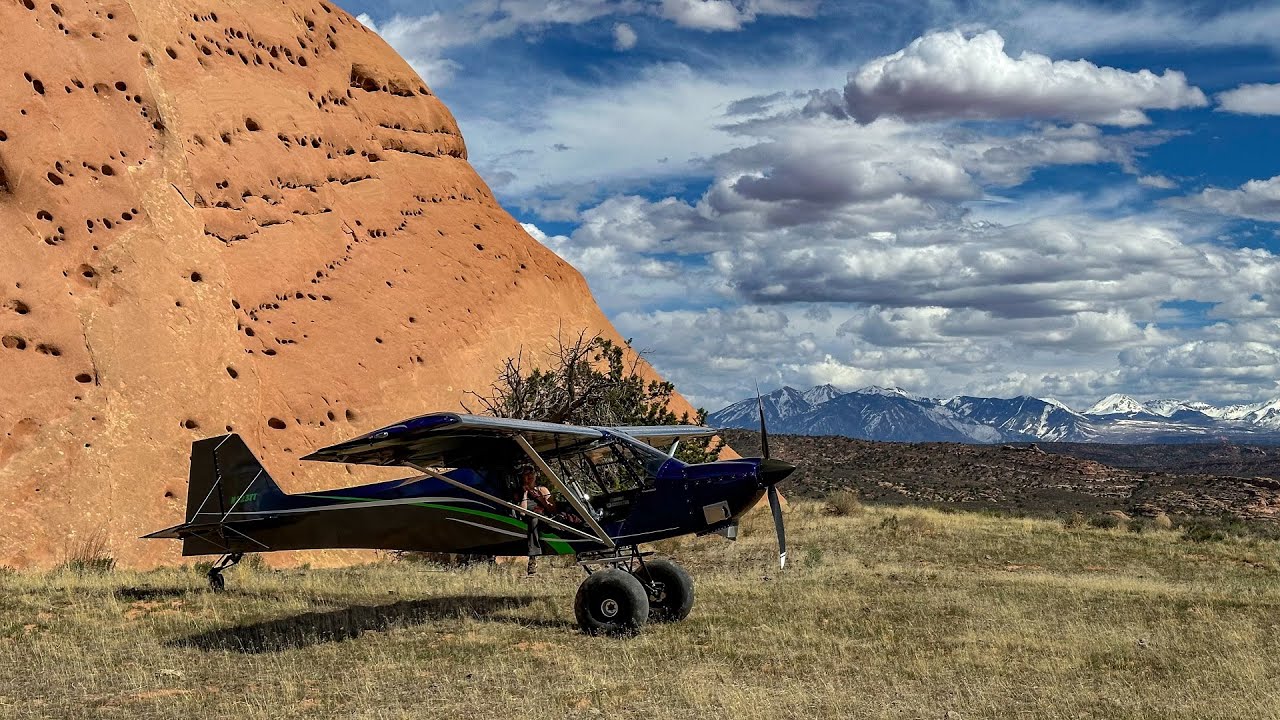 Airplane landing at Delicate Arch - Arches National Park Utah - YouTube
