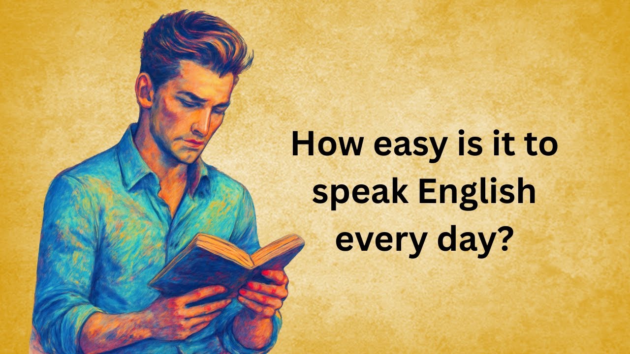 How Easy is It to Speak English Every Day? || Graded Reader Improve ...