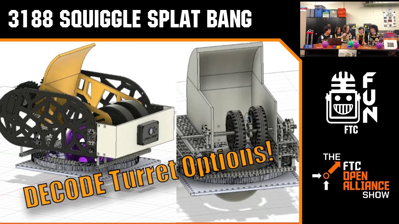Innovative Turret Options for DECODE | 3188 Squiggle Splat Bang | FTC ...