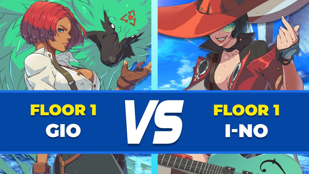 GGST Floor 1 Giovanna vs Ino . Low Level Gameplay - YouTube