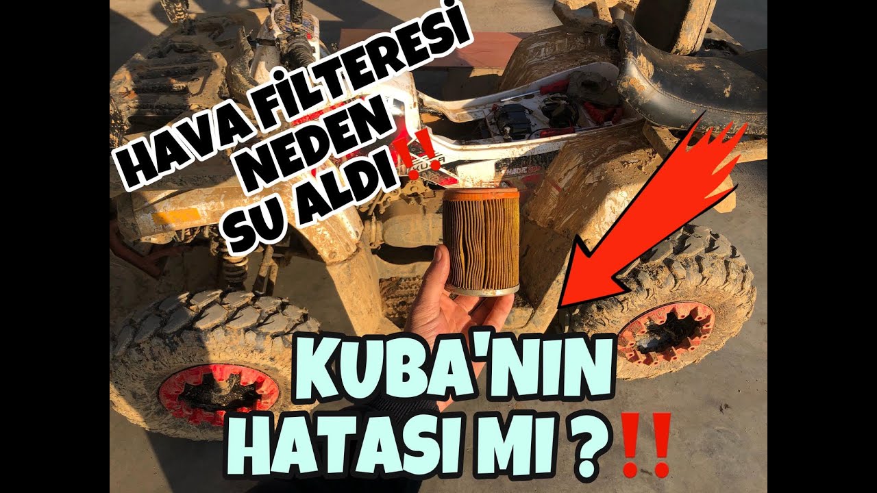 Kuba Atv’de Yolda Bırakan Fabrikasyon Hava Filtresi Hatası‼️Her An Atv ...