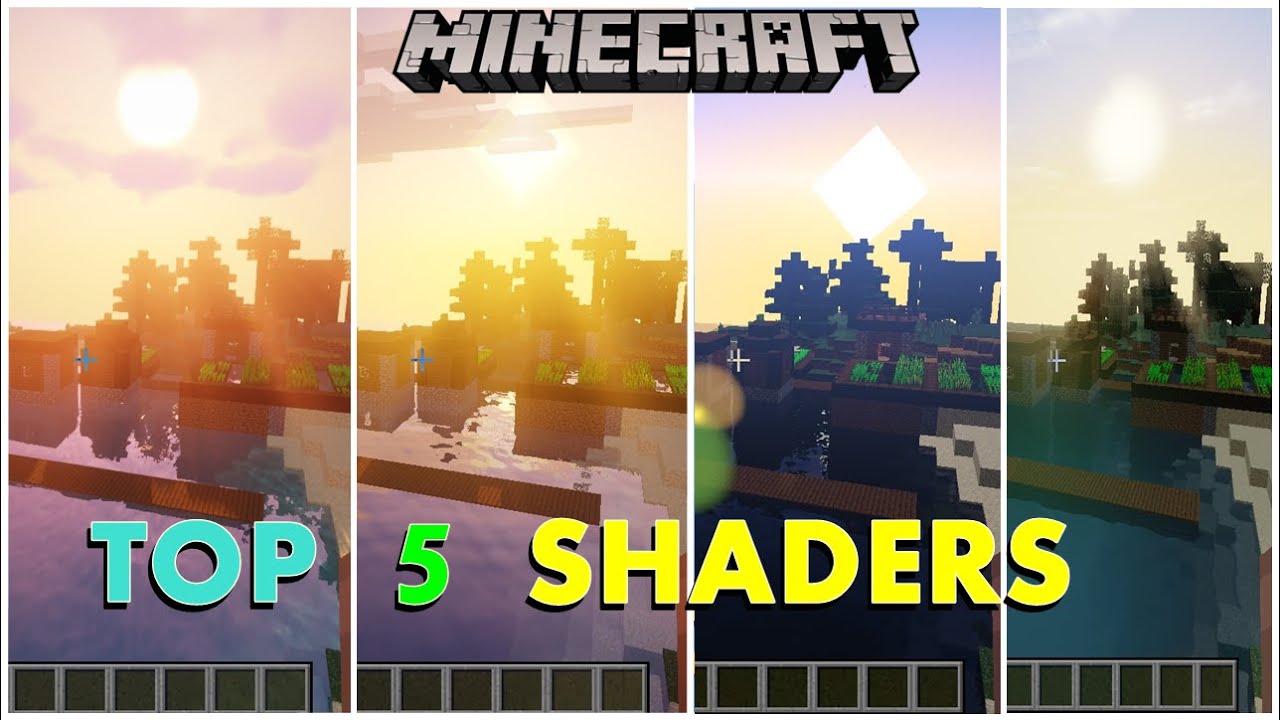 Top 5 Shaders For Minecraft Pc | Top 5 Minecraft shaders - 2021 | Top ...
