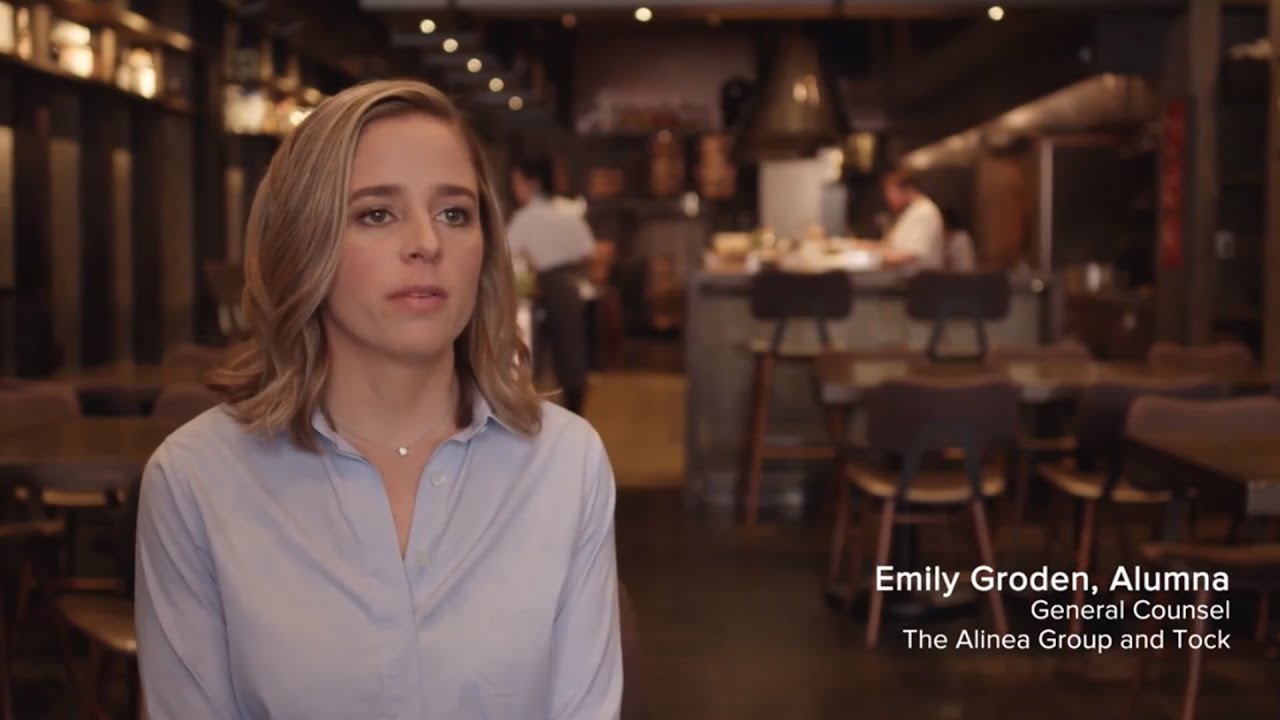 Emily Groden, The Alinea Group and Tock | Alumni Minute (and a Half ...