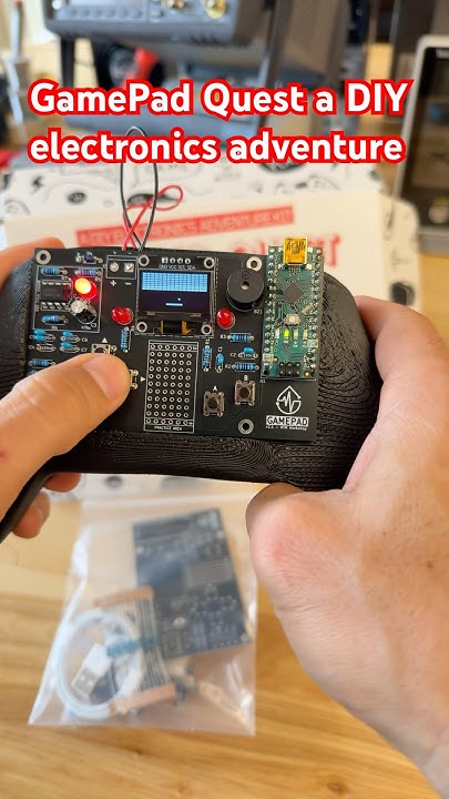 Build your own video game #diyelectronics #arduino - YouTube