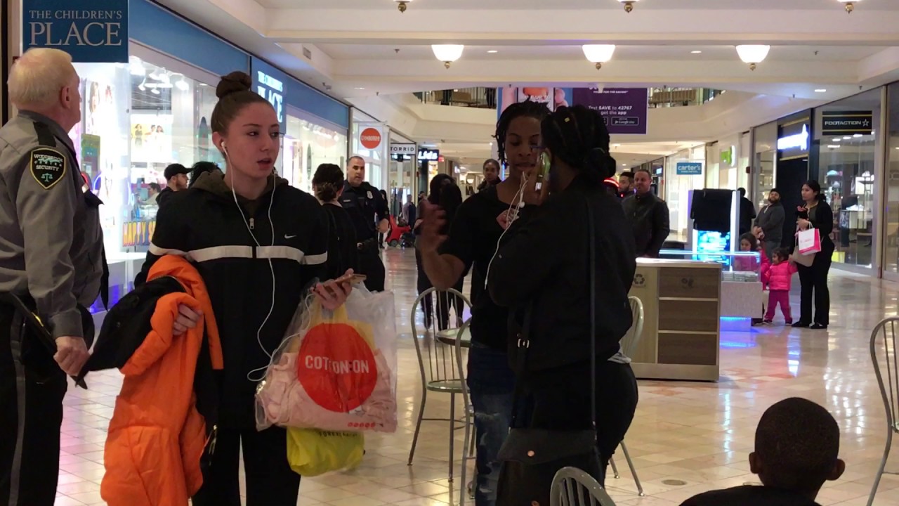 mall fight end part - YouTube