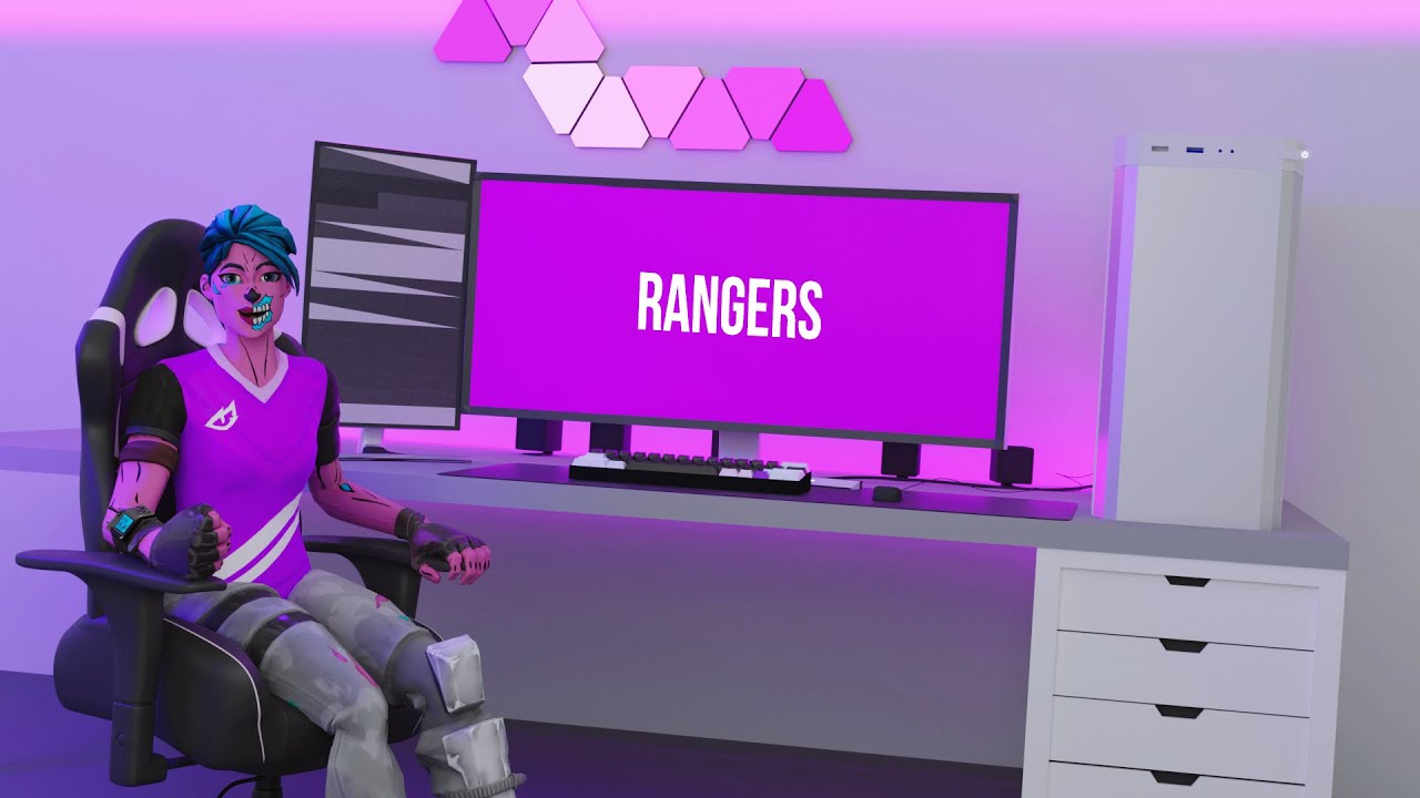 Rangers $10,000 gaming setups (setup from members) - YouTube