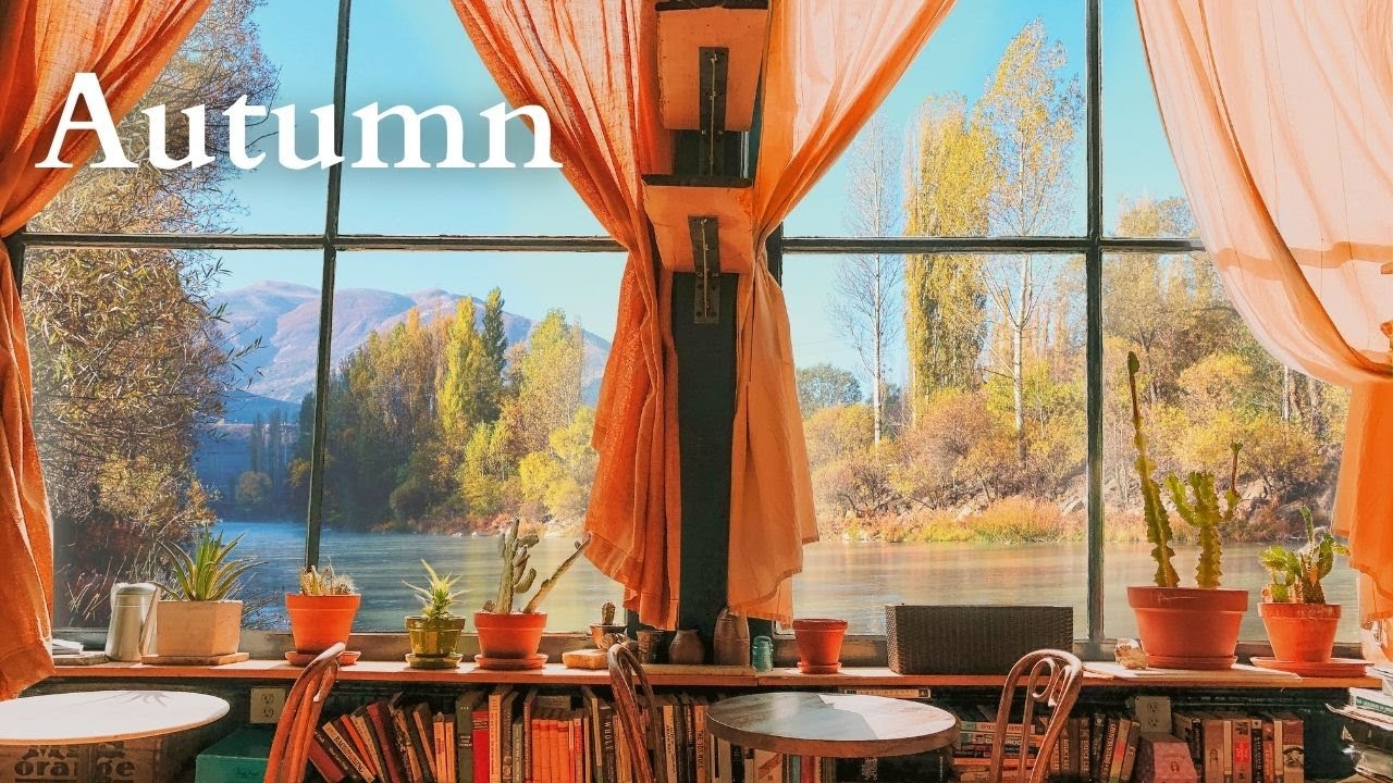 Autumn Cozy Cafe Ambience 🍁 | ASMR Sounds of Coffee Shop ☕ - YouTube
