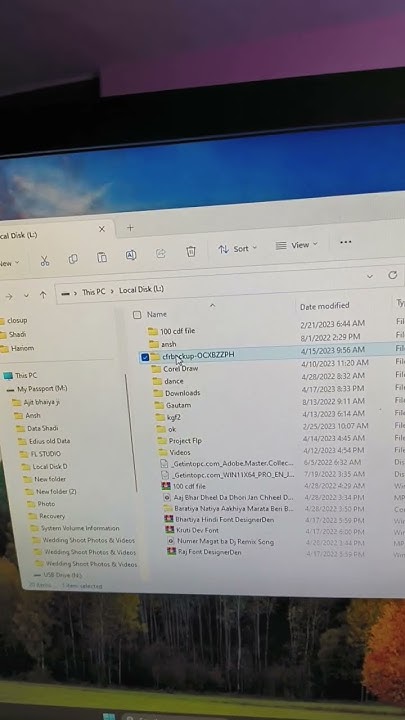 cfrbackup -Ocxbzzph file ko kiase delete kare - YouTube