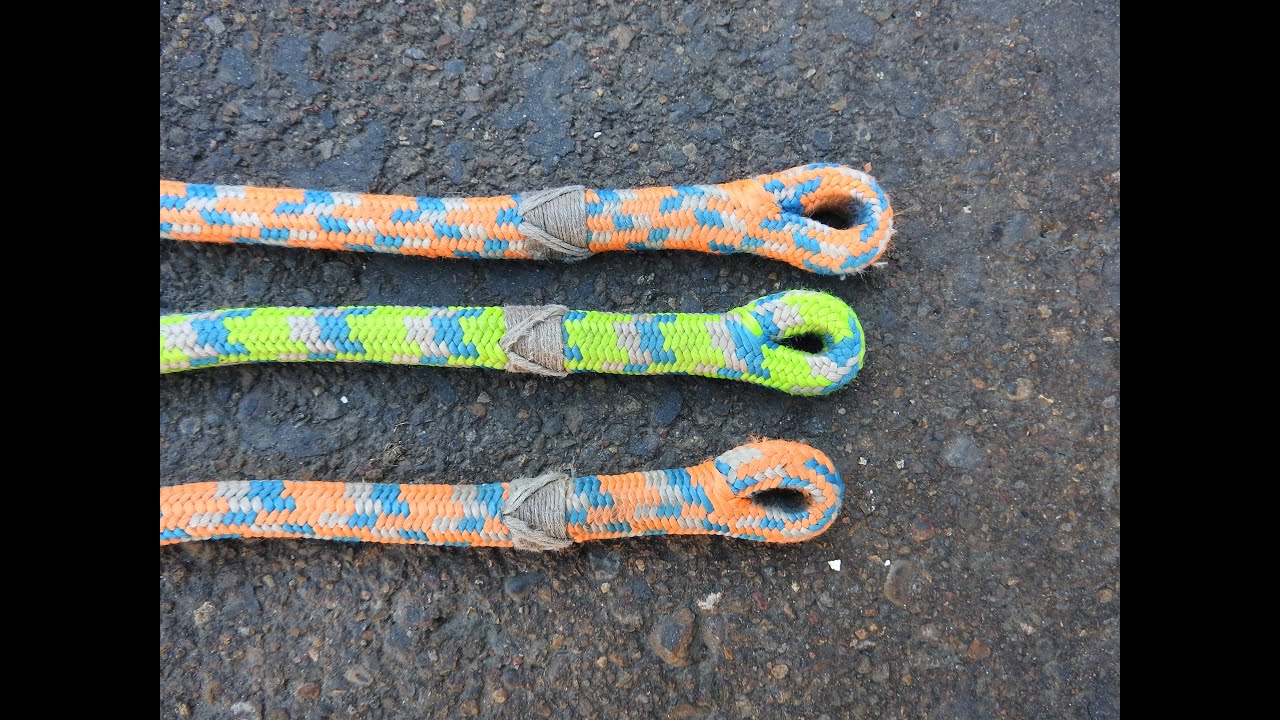 How to splice Sterling Tendril Rope - YouTube