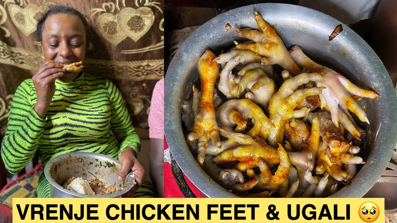 Manzi Wa Kibera cooks chicken feet & ugali Gets a huge surprise from ...