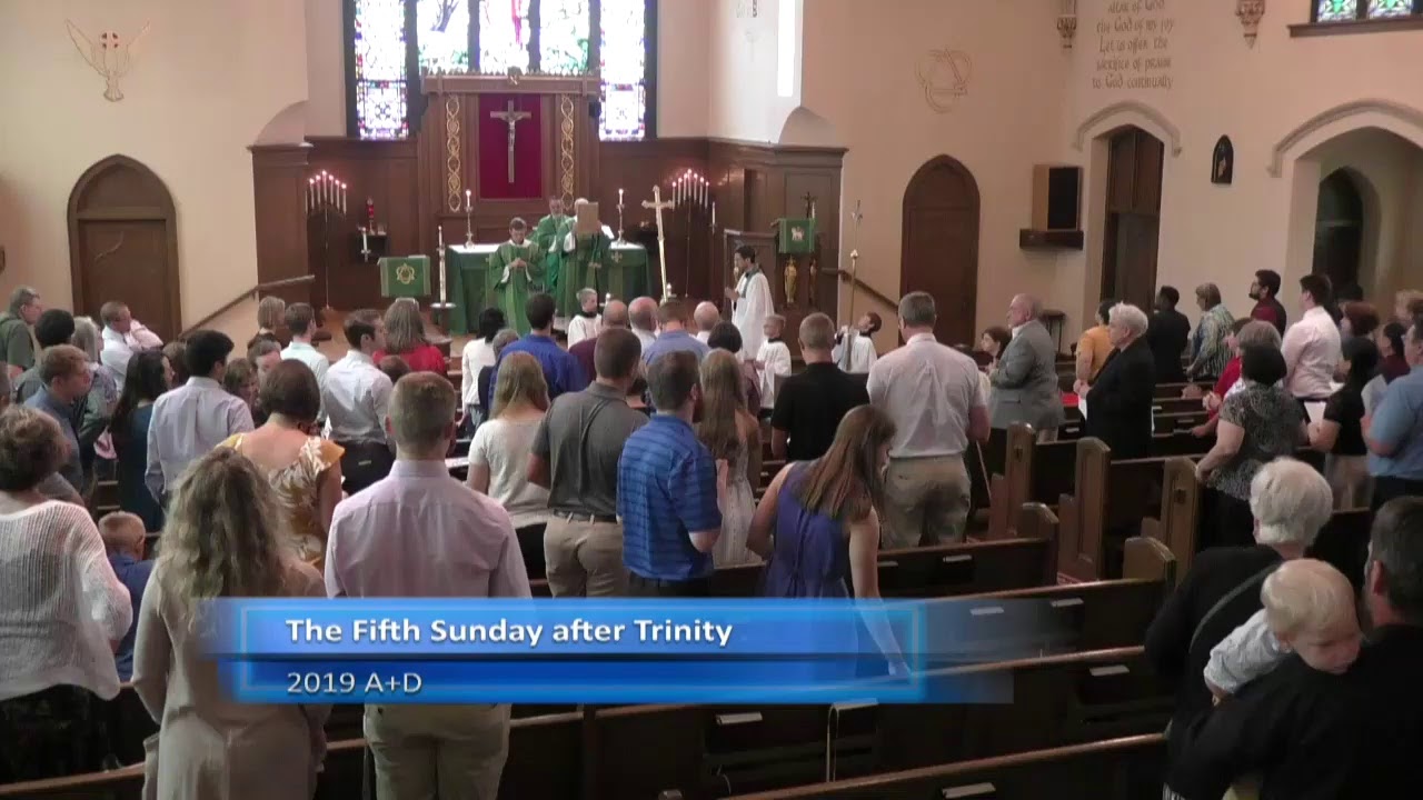 The Fifth Sunday after Trinity - YouTube