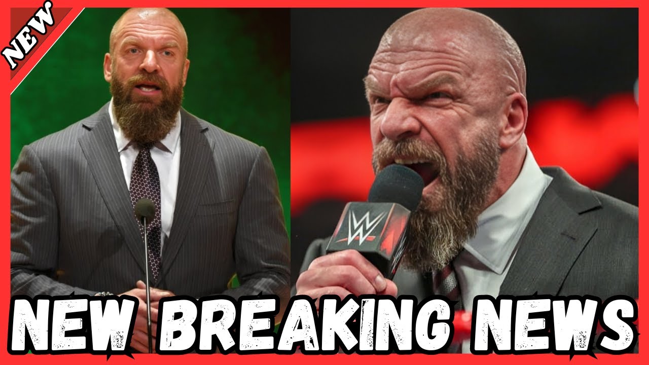 "Heartbreaking News from Triple H That WWE Fans Never Expected ...