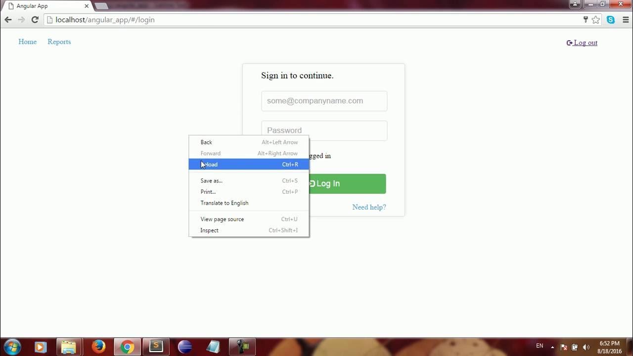 4 AngularJS : build angularjs from scratch with php --routing - YouTube