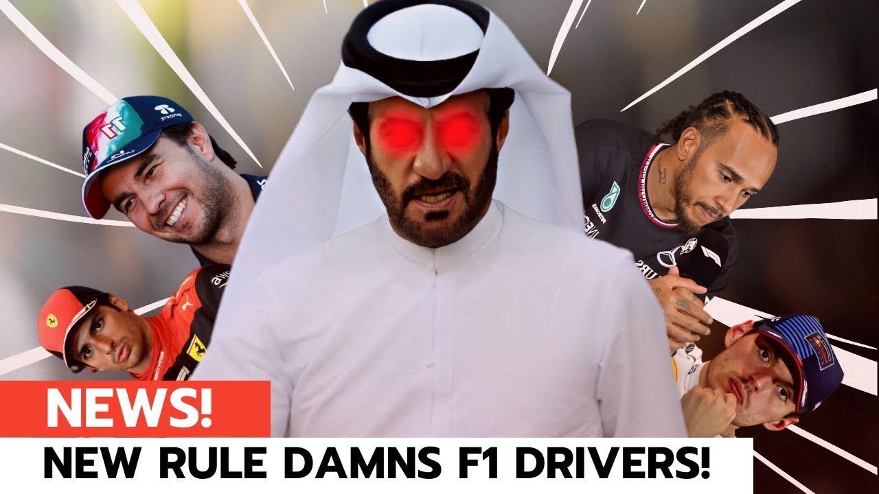 💣BREAKING NEWS! NEW RULE SHOCKS THE FORMULA 1 WORLD! F1 NEWS TODAY ...