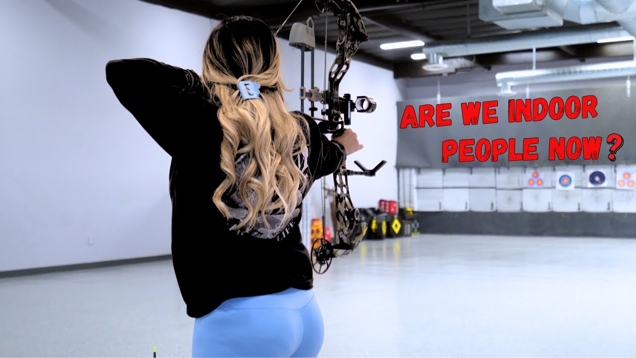 BOW battle indoors! (My first 300?) - YouTube