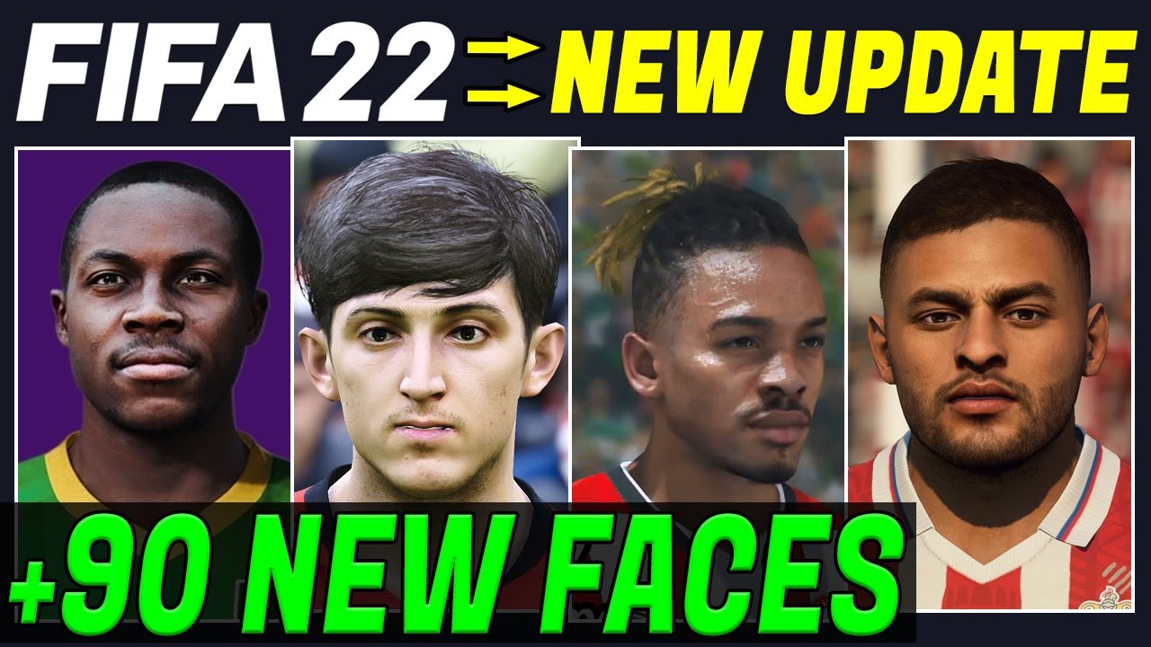 Confirmed FIFA 22 News | NEW Face Scans - Many Real Faces In Title ...