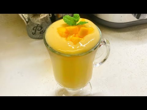 Cuban Mango shake/Batido de Mango Cubano #batidodemango - YouTube