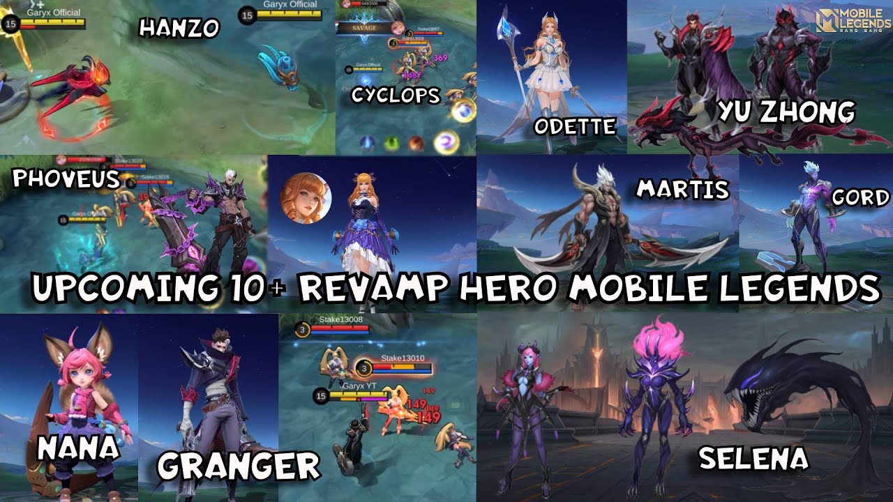 MLBB REVAMP HERO 2024 MOBILE LEGENDS REVAMP || REVAMP HERO MLBB ...