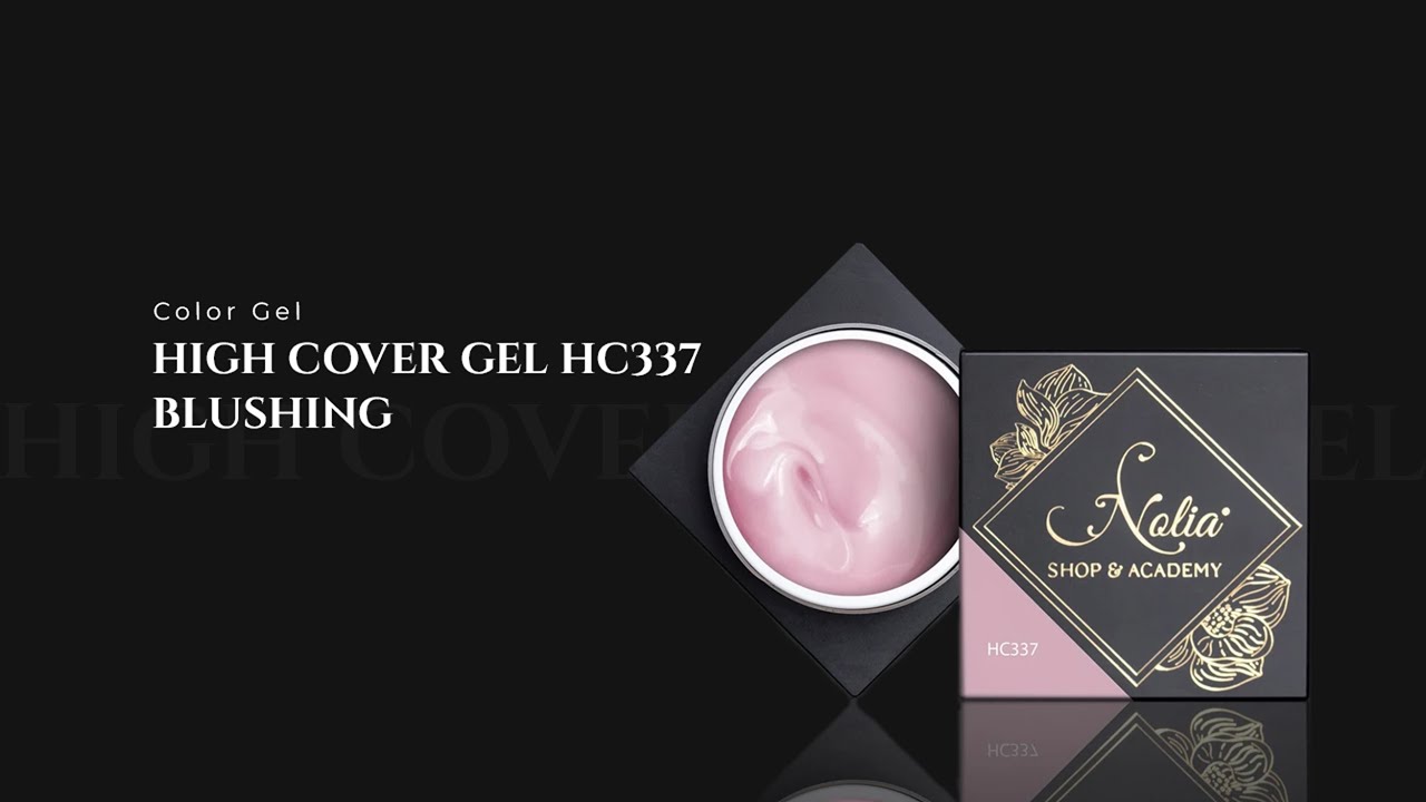 High Cover Gel HC337 - BLUSHING - YouTube