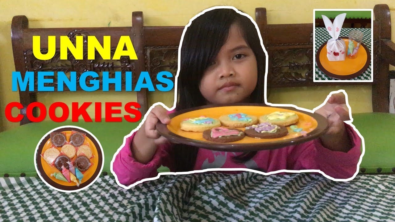 Menghias Cookies - YouTube