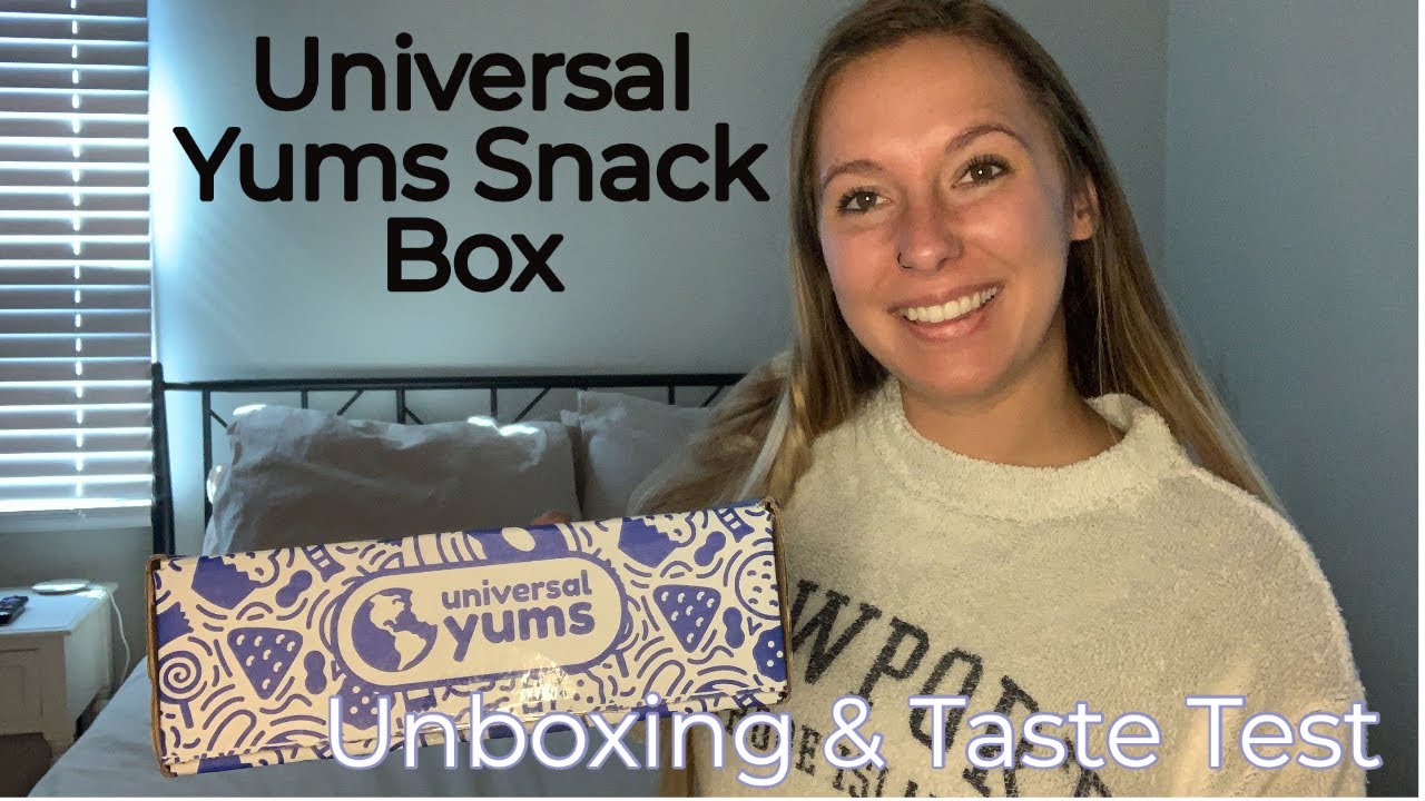Universal Yums Snack Box Unboxing | August 2022 | South America! - YouTube