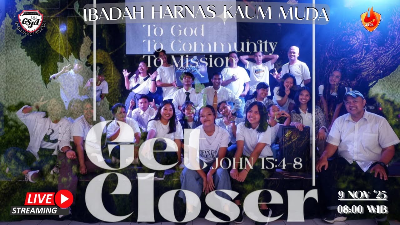 IBADAH HARNAS KAUM MUDA GSJA EL SHADDAI TUNTANG 09112025 - YouTube