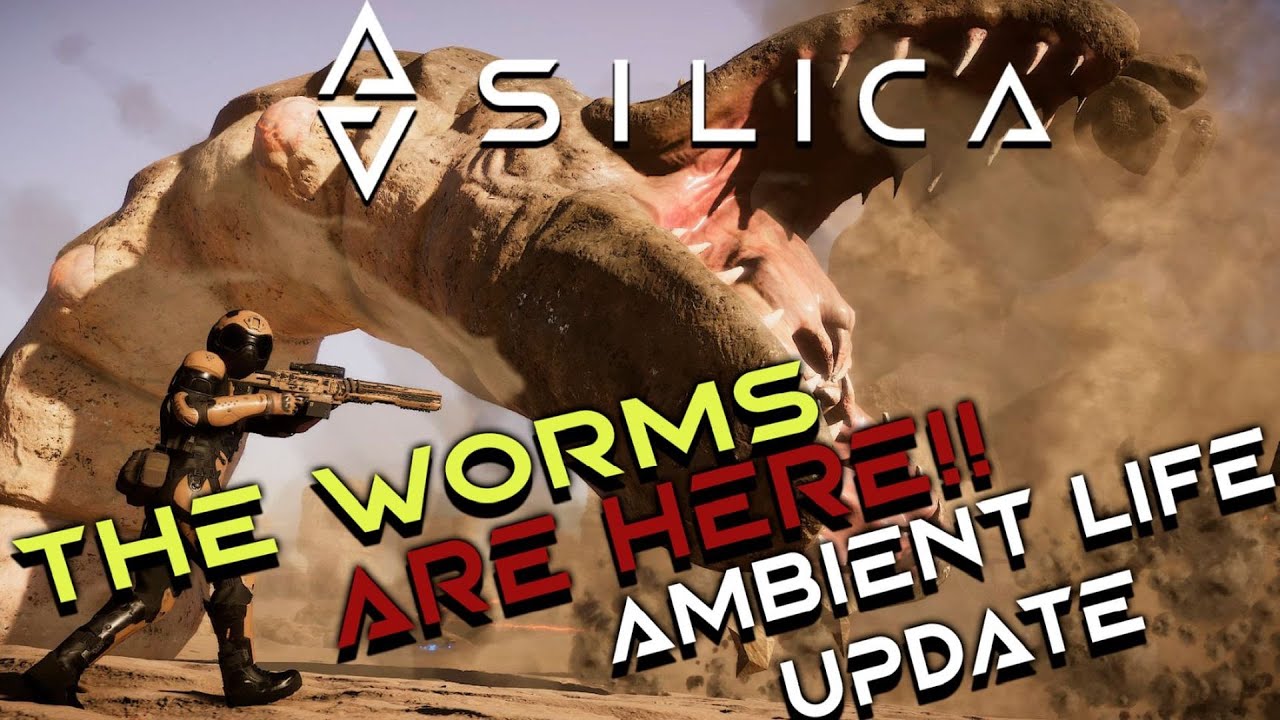 Streaming Live Silica Early Access! Ambient Life Update! Sand Worms are ...