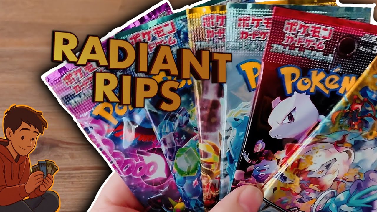 Japanese Booster Packs | Radiant Rips | Full Episode | Pokémon Cards ...