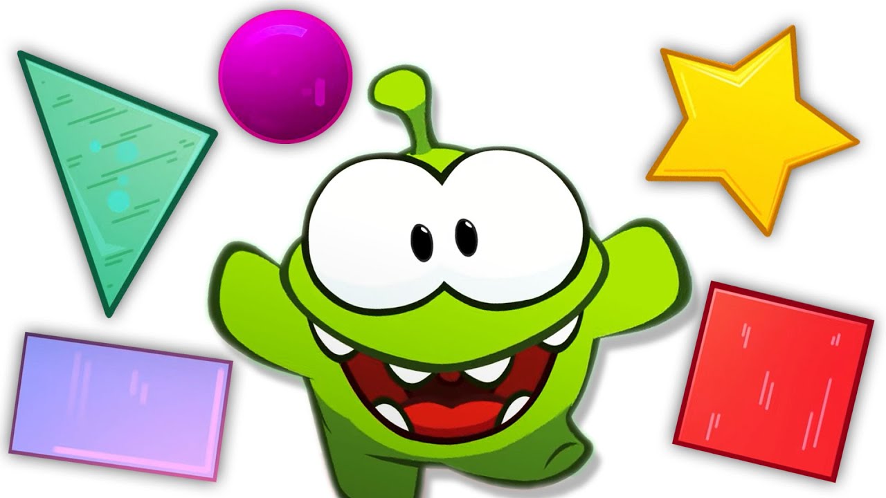 Learn Shapes With Om Nom | Fun Kids Songs By Learn With Om Nom - YouTube