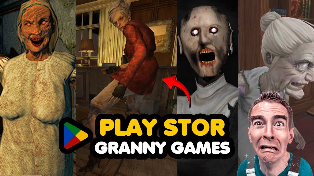 Playing All Granny games of play store 😍 - YouTube