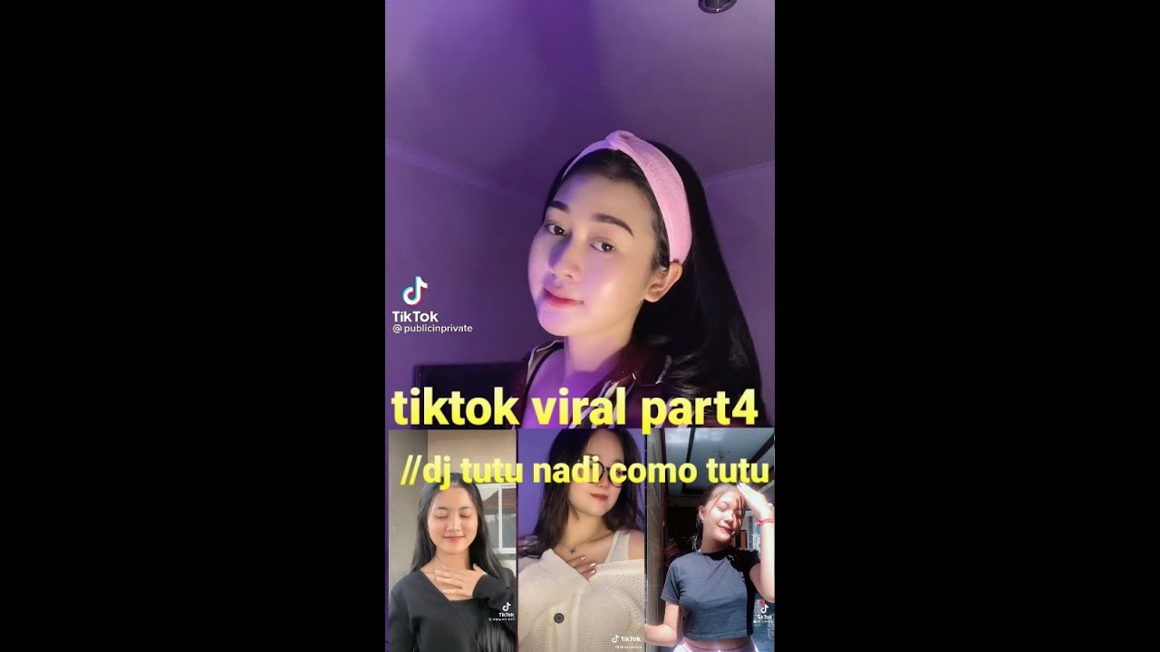 Tiktok viral part4//dj tutu nadi como tutu// - YouTube
