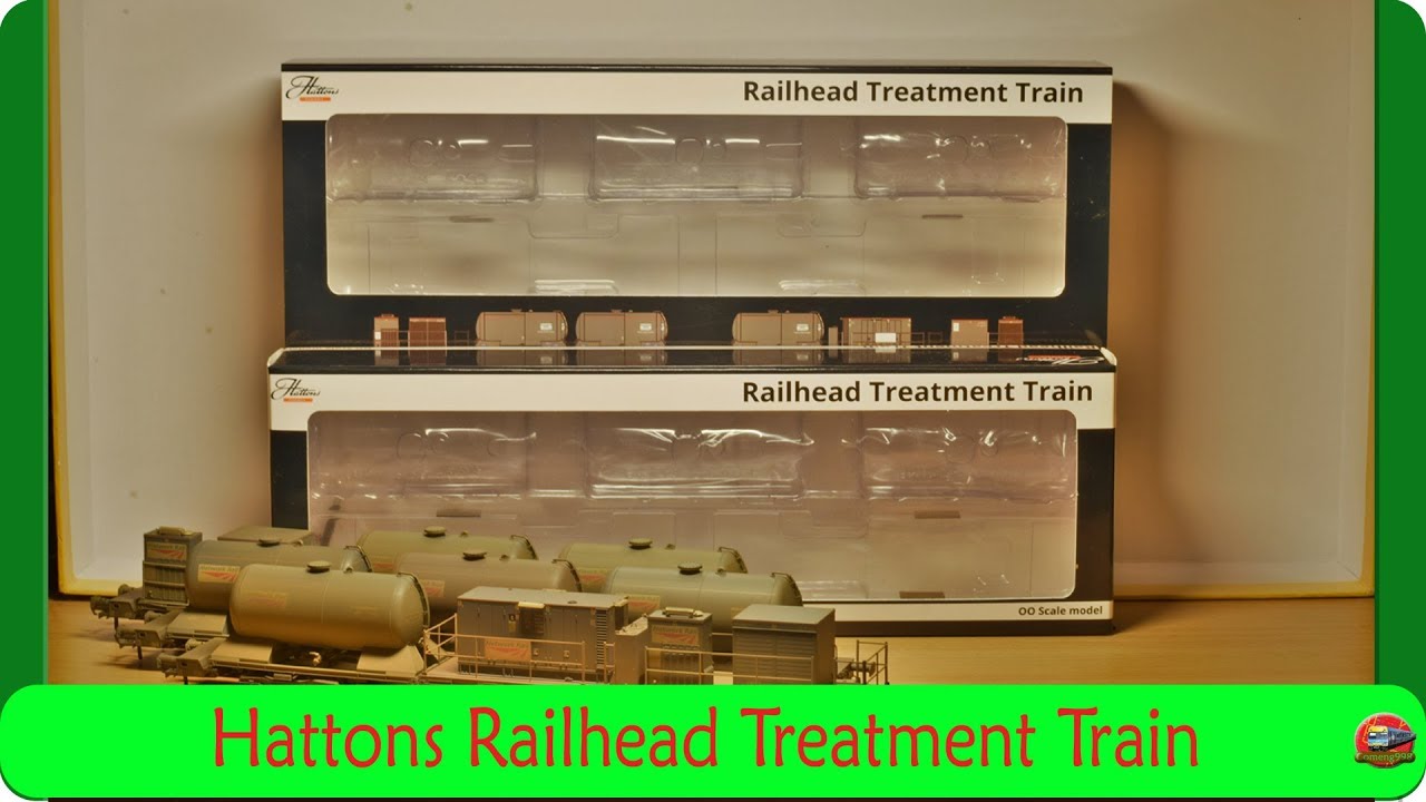 Opening the Hattons Railhead Treatment Wagons in Weathered Network Rail ...