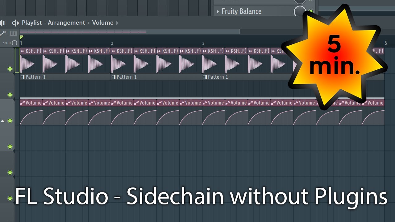 FL Studio - Sidechain without Plugins - Tutorial in Under 5 Minutes ...