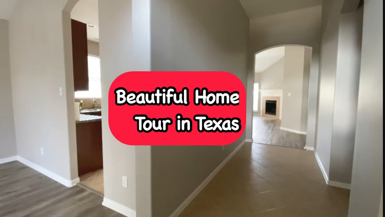 Episode 7 ~ HOUSE TOUR in AMERICA TEXAS vlogs single family ranch home ...