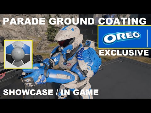 PARADE GROUND Coating Showcase (OREO EXCLUSIVE) In Halo Infinite - YouTube