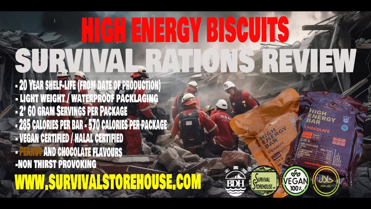 Survival Storehouse High Energy Biscuits - Amazing Survival Rations ...
