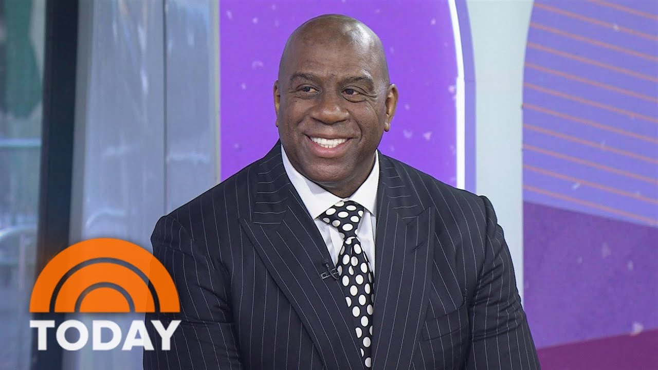 Magic Johnson on March Madness, NBA playoffs, health campaign - YouTube