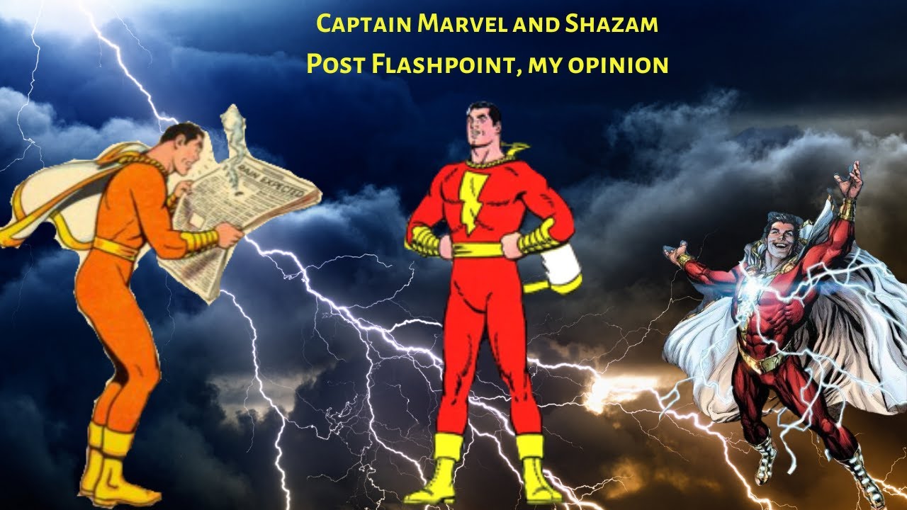 My thoughts on Captain Marvel and the Wizard Shazam post Flashpoint ...