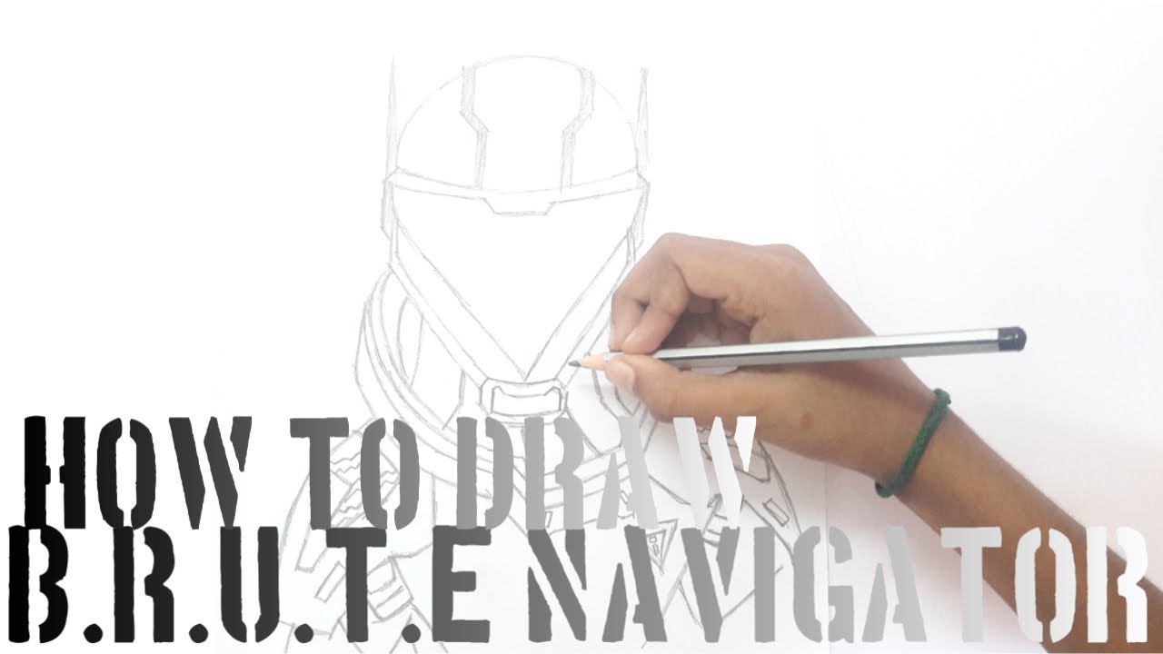 How to draw B.R.U.T.E Navigator | fortnite - YouTube