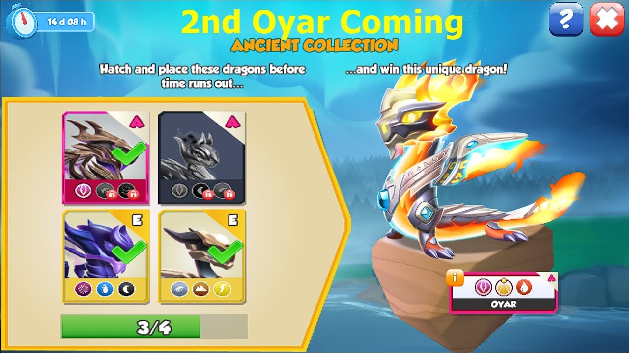 Hatched Centurion Dragon-Dragon Mania legends | 2nd Oyar is coming ...