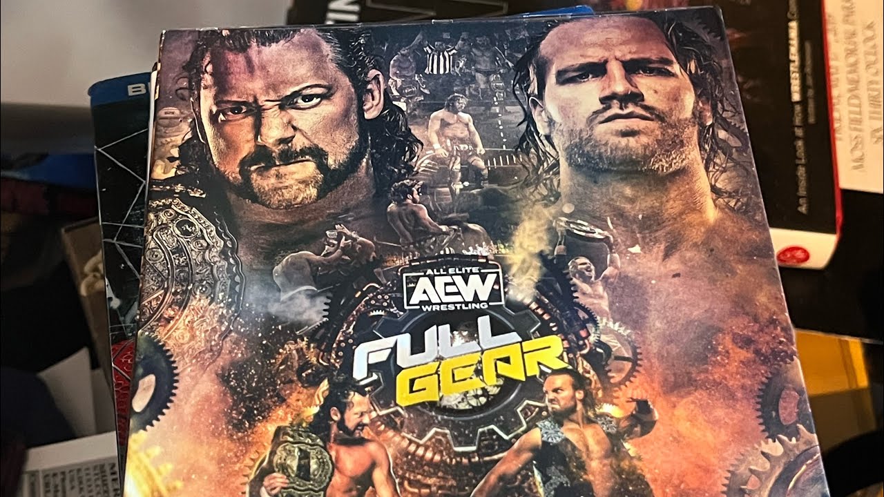 Aew Full Gear 2021 dvd unboxing - YouTube