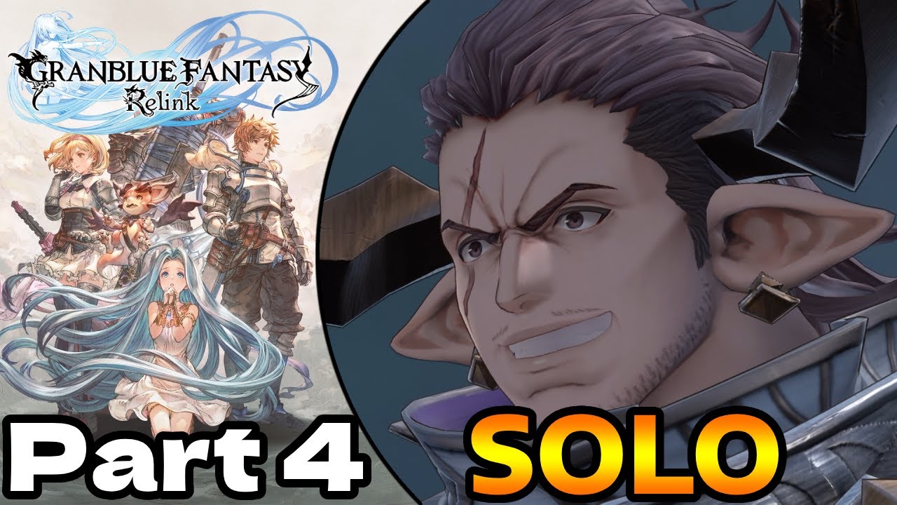 Gallanza Boss Fight Solo | Chapter 4 | Grandblue Fantasy Relink Gamepay ...