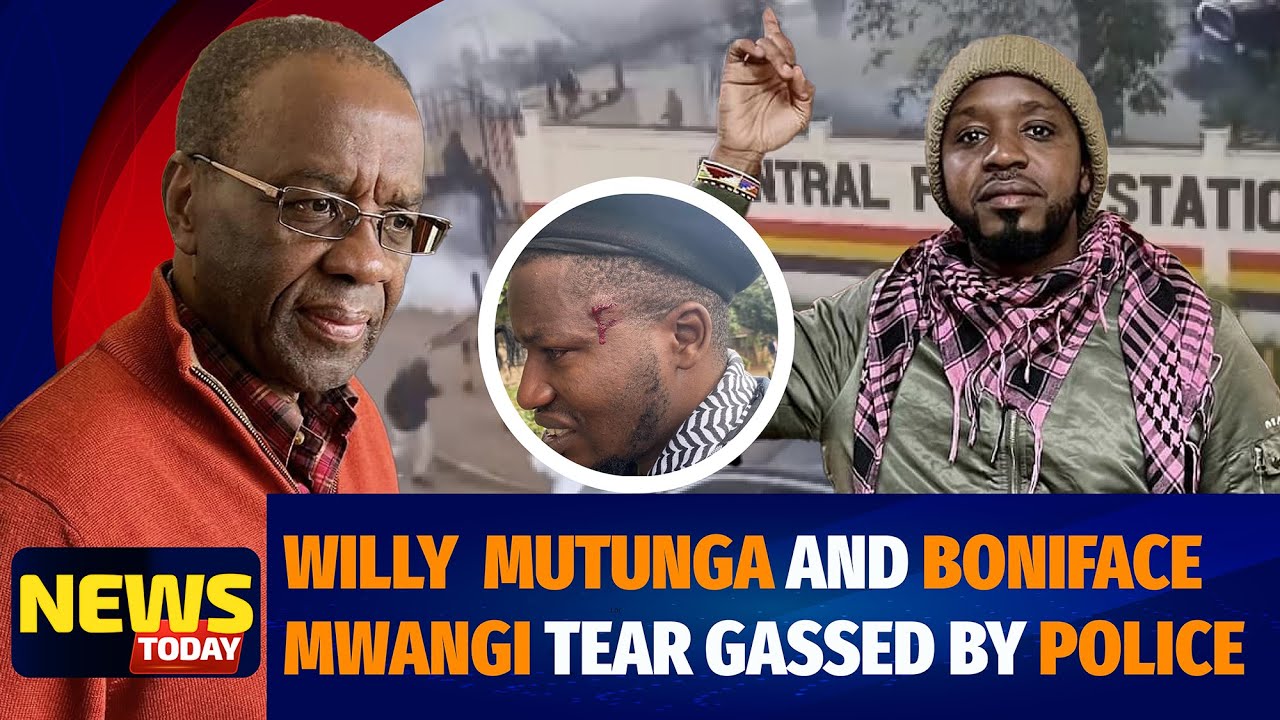 MGUU NIPONYE! Ex-Chief Justice Willy Mutunga and Boniface Mwangi chased ...